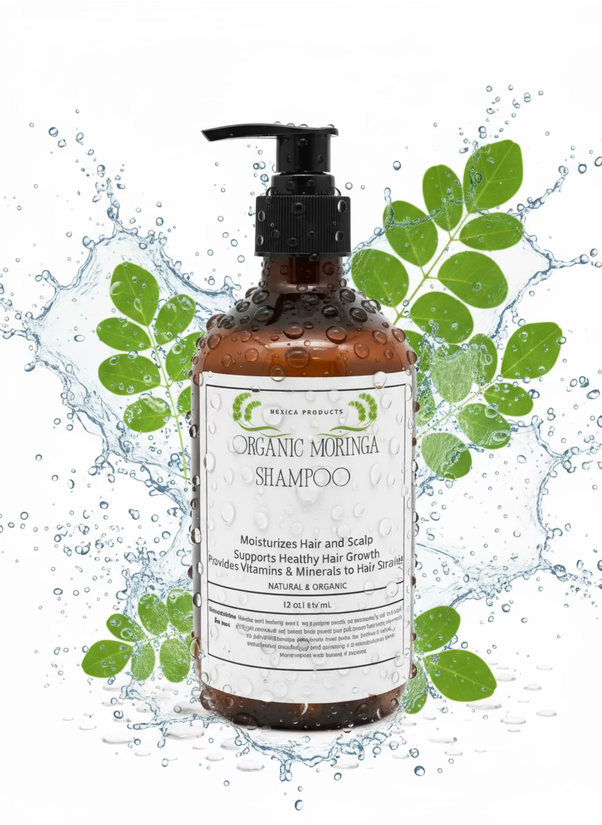 Organic Moringa Shampoo – Mexica Products